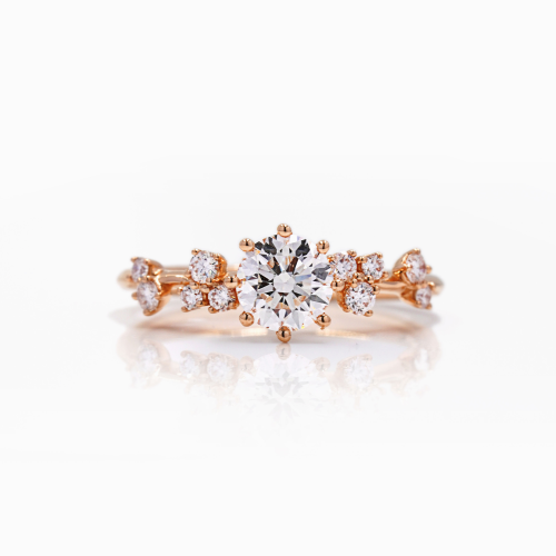 Dandelion - The Vintage Quintuple Engagement Ring | Lavin New York ...